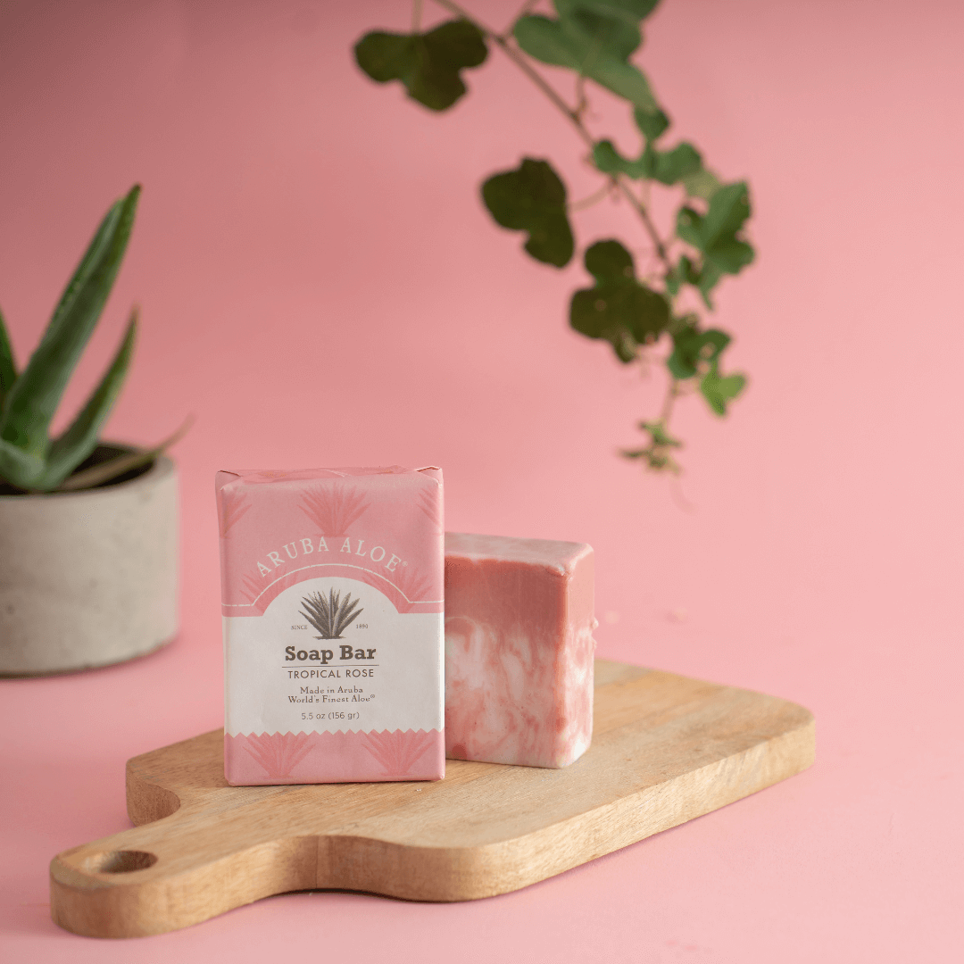 Tropical Rose Soap Bar | Royal Aruba Aloe– Aruba Aloe EU