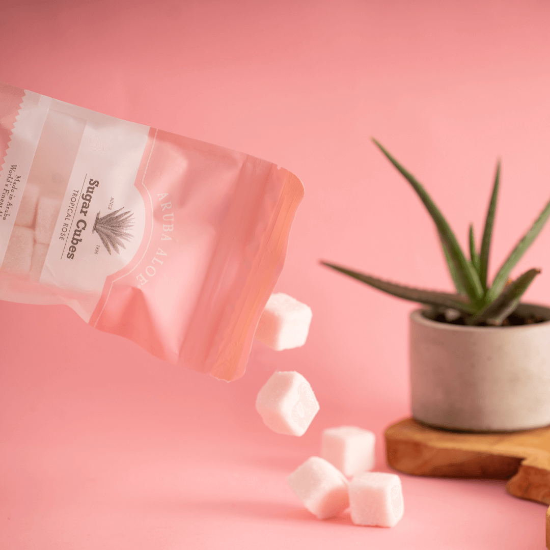 Tropical Rose Sugar Cubes | Royal Aruba Aloe– Aruba Aloe EU